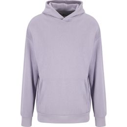 Kapuzenpullover Urban Classics "Urban Classics Light Terry Hoody", Herren, Gr. S, dustylila, 70% Baumwolle, 30% Polyester, unifarben, normal, ohne Ausschnitt, Pullover Kapuzenpullover