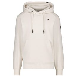 alife and kickin Kapuzensweatshirt ALIFE & KICKIN "Herren TillmannAK A Kapuzensweatshirt, Pullover", Herren, Gr. L, wei&szlig; (chalk), 50% Baumwolle, 50% Polyester, Sweatshirts