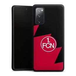 DeinDesign Galaxy S20 FE Handy Premium Silikon H&uuml;lle Handyh&uuml;lle schwarz Case 1. Fc N&uuml;rnberg Merchandise 1. Fcn Silikon Premium Case