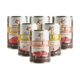 Wildfang Nassfutter Mix 6 x 800g