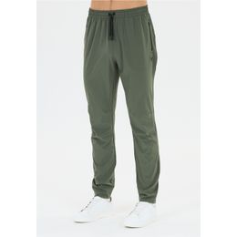 Sweathose Virtus "Benan V2", Damen, Gr. L, US-Gr&ouml;&szlig;en, gr&uuml;n, 91% Polyester, 9% Elasthan, unifarben, Hosen Sweathose, mit 4-Wege-Stretch