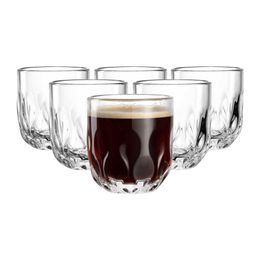 Leonardo Kaffeegl&auml;ser (3) Gocce 220 ml 6er Set