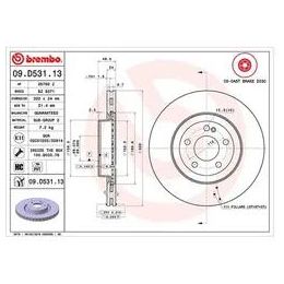 MAGNETI MARELLI Bremsscheibe 360406133704 innenbel&uuml;ftet-Bel&uuml;ftung mit tropfenf&ouml;rmigen Fl&uuml;geln 320mm 24mm f&uuml;r MERCEDES-BENZ
