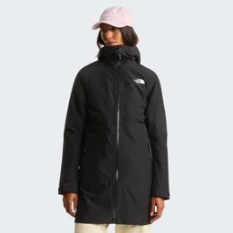 Funktionsmantel The North Face "W DRYVENT MONO BEDRETTO PARKA", Damen, Gr. M, schwarz (tnf schwarz), Obermaterial: 100% Polyester, M&auml;ntel, wasserdicht, winddicht, isolierend, sportlicher Stil
