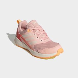 Trailrunningschuh adidas terrex "TRACEFINDER KIDS", M&auml;dchen, Gr. 37, blush pink, sanftes wei&szlig;, ice tangerine, Synthetik, Textil, Schuhe, f&uuml;r Kinder & Jugendliche