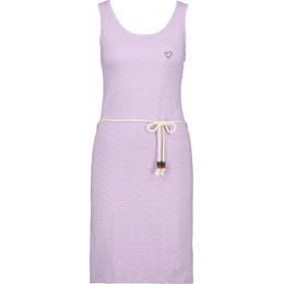 alife and kickin Sommerkleid ALIFE & KICKIN "Damen JenniferAK Z Sommerkleid, Kleid", Damen, Gr. L, Normalgr&ouml;&szlig;en, lila (digital lavender), 60% Baumwolle, 40% Polyester, Kleider Sommerkleid