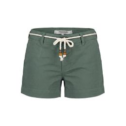 alife and kickin Shorts ALIFE & KICKIN "Damen ReinaAK A Shorts, kurze Hose", Damen, Gr. L, Normalgr&ouml;&szlig;en, sage leaf, 95% Baumwolle, 5% Elasthan, Hosen Shorts, leichte Kurzhose aus Baumwoll-Materialmix mit Regular Fit