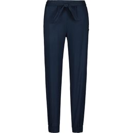 alife and kickin Stoffhose ALIFE & KICKIN "Damen AliceAK A Stoffhose, Hose", Damen, Gr. M, Normalgr&ouml;&szlig;en, blau (marine), 95% Viskose, 5% Elasthan, Hosen Stoffhose