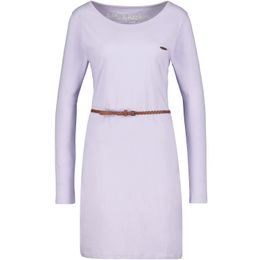 alife and kickin Blusenkleid ALIFE & KICKIN "Damen EllinAK A Sommerkleid, Kleid", Damen, Gr. M, Normalgr&ouml;&szlig;en, lila (orchid melange), 65% Baumwolle, 35% Polyester, Kleider Blusenkleid