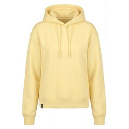 alife and kickin Kapuzensweatshirt ALIFE & KICKIN "Damen DanyaAK A Kapuzensweatshirt, Pullover", Damen, Gr. L, celestial gelb, 60% Baumwolle, 40% Polyester, Sweatshirts