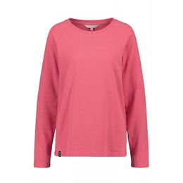 alife and kickin Langarmshirt ALIFE & KICKIN "Damen GaiaAK P Langarmshirt, Shirt", Damen, Gr. L, we are alife elegance, kamelie, 100% Baumwolle (Bio), Shirts Langarmshirt