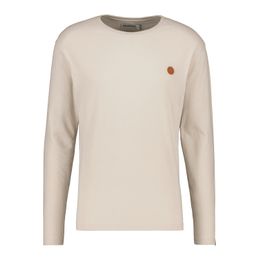 alife and kickin Langarmshirt ALIFE & KICKIN "Herren AlexAK A Langarmshirt, Shirt", Herren, Gr. L, beige (pumice melange), 60% Baumwolle, 40% Polyester, Shirts Langarmshirt
