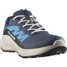 Laufschuh Salomon "ALPHAGLIDE GORE-TEX", Damen, Gr. 42, blau (blau nights, lunar rock, french blau), Synthetik, Textil, Schuhe Laufschuh, wasserdicht