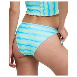 Bikini-Hose Roxy "Neon Queen Tie-Side", Damen, Gr. M, US-Gr&ouml;&szlig;en, tanager turquoise neon queen, Obermaterial: 85% Microfaser, 15% Elasthan;, Badehosen Bikini-Hose