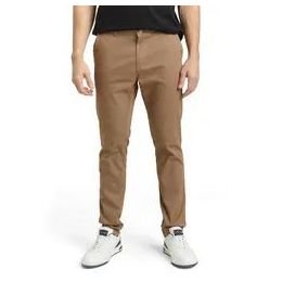 Chinohose Tom Tailor, Herren, Gr. 36, L&auml;nge 34, caribou beige, Web, Obermaterial: 98% Baumwolle, 2% Elasthan. Futter: 65% Polyester, 35% Baumwolle, unifarben, slim fit lang, Hosen Chinohose, mit Stretch