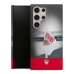 DeinDesign Galaxy S24 Ultra Handy Premium Case Smartphone Handyh&uuml;lle Schutzh&uuml;lle matt Vfb Stuttgart Bundesliga Official Licensed Product Premium Case