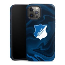 DeinDesign iPhone 12 Pro Handy Panzer Handyh&uuml;lle robuste Outdoor H&uuml;lle Schutzh&uuml;lle matt Official Licensed Product Jersey Tsg 1899 Hoffenheim Tough Case