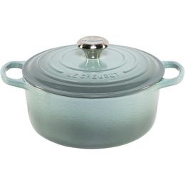 Le Creuset Signature Br&auml;ter rund 24 cm sea salt