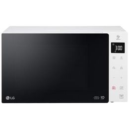 Schwarz LG SoloMikrowelle Wei&szlig; (23 L, 1000 Watt) mit Smart Inverter Technologie & EasyClean MS23NECBW MS23NECBW