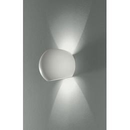 Luce Design Moses Wandleuchte mit handels&uuml;blichen Farben bemalbar, Wei&szlig;, 1-flammig