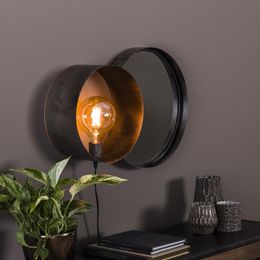 hofstein Charger Wandleuchte Altsilber, 1-flammig