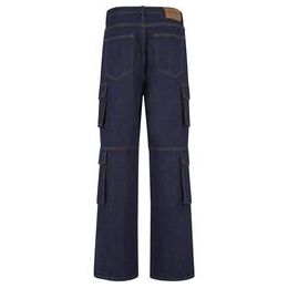 Stoffhose 2Y STUDIOS "2Y Studios 2Y Aidan Cargo Baggy Jeans", Herren, Gr. 36, Normalgr&ouml;&szlig;en, raw, 100% Baumwolle, unifarben, normal, Hosen Stoffhose