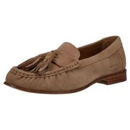 Melvin & Hamilton Slipper MELVIN & HAMILTON "Melvin & Hamilton Slipper Veloursleder", Damen, Gr. 40, braun, Veloursleder, Schuhe Slipper
