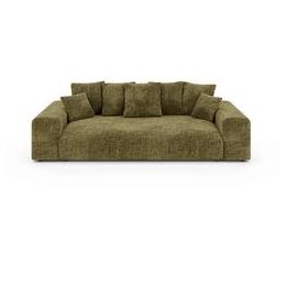 Big-Sofa Home Affaire "LAKESIDE 3-Sitzer Schlafsofa mit Bettkasten, Breite 256,5 cm", gr&uuml;n, B:256,5cm H:82cm T:122cm, 100% Polyester, Sofas, Big-Sofa, Liegefl&auml;che 168,5x195 cm, hoher Sitzkomfort, Ma&szlig;e B/T/H: 256/122/82cm