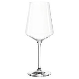 Wei&szlig;weinglas Leonardo "Wei&szlig;weingl&auml;ser Puccini 560 ml 6er Set transparent", bunt (transparent), Glas, Trinkgef&auml;&szlig;e, Wei&szlig;weinglas
