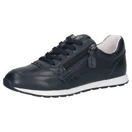 Sneaker Caprice "Caprice Sneaker Nappaleder", Damen, Gr. 36, ocean, Nappaleder, Schuhe Sneaker