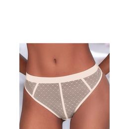 VIVANCE BY LASCANA String 'Ava' beige Gr. 40/42 f&uuml;r Damen
