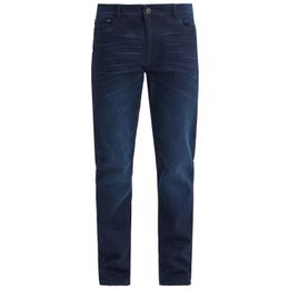 !Solid Bequeme Jeans SOLID "Jeans SDFinlay", Herren, Gr. 33, L&auml;nge 30, blau (dunkelblau denim), Obermaterial: 98% Baumwolle CO. 2% Elasthan EL., Jeans