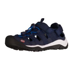 Outdoorsandale Trollkids "KIDS KRISTIANSAND SANDAL XT", Kinder, Gr. 28, blau (navy, medium blau), Synthetik, Textil, mehrfarbig, Schuhe Outdoorsandale