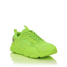 Sneaker Plein Sport "Track King", Damen, Gr. 39, Normalschaft, 29, gelbfluo, Schuhe Sneaker