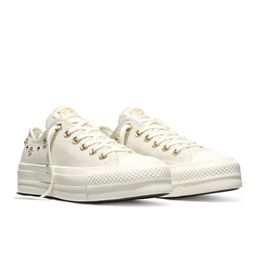 Sneaker Converse "CHUCK TAYLOR ALL STAR LI", Herren, Gr. 37,5, egret, egret, Synthetik, Schuhe Sneaker, f&uuml;r Freizeitaktivit&auml;ten, mit Gummilaufsohle, sportlicher Stil