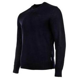 Giorgio Armani Sweater ARMANI EXCHANGE "Strickpullover", Herren, Gr. L, blau, Obermaterial: 100% Schurwolle WV., Sweatshirts Sweater