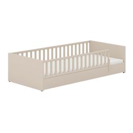 Paidi Bodenbett Little Flo, Beige, 97.6x50.8x205.6 cm, Blauer Engel, Goldenes M, in verschiedenen Gr&ouml;&szlig;en erh&auml;ltlich, bodentiefer Einstieg, Kinder- & Jugendzimmer, Kinderm&ouml;bel, Kinderbetten, Bodenbetten