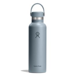 Trinkflasche Hydro Flask "Standard Flex Cap, 21 OZ, 621 ml", shale gray, H:23,9cm, Edelstahl, Trinkflaschen, Trinkflasche