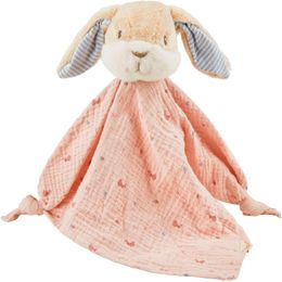 Schmusetuch Sterntaler "Hase Hanni L", Baby, quarzrosa, Musselin, Polyester, Schnuffelt&uuml;cher