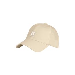 Baseball Cap Tommy Hilfiger "TH IMD COLOR 6 PANEL CAP", Herren, gr&uuml;n (sandalwood), Baumwolle, Caps, TH-Logo gestickt, gr&ouml;&szlig;enverstellbar, Logo auf der R&uuml;ckseite UNISEX