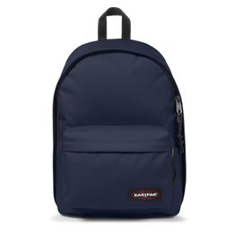 Freizeitrucksack Eastpak "OUT OF OFFICE Aviator Blue", Gr. B/H/T: 29,5cm x 44cm x 22cm, navy, Textil, unifarben, Rucks&auml;cke Freizeitrucksack, Unisex Schulrucksack, Businessrucksack mit Logo-Aufn&auml;her