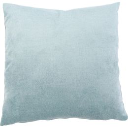 G&ouml;zze Dekokissen G&Ouml;ZZE "Muri", blau (aqua, unifarben), B:60cm L:60cm, Obermaterial: 100% Polyester, Dekokissen_Sitzkissen_Kissenh&uuml;llen, in vielen Unifarben