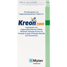 Kreon 25.000 Hartkps.m.magensaftr.&uuml;berz.Pellets 50 St
