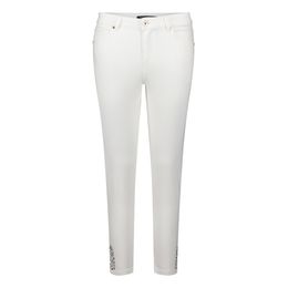 Slim-fit-Jeans Betty Barclay "Damen mit Waschung", Damen, Gr. 36, Normalgr&ouml;&szlig;en, rohwei&szlig;, Obermaterial: 56% Baumwolle, 30% Viskose, 12% Polyester, 2% Elasthan, Basic, slim fit, Jeans Slim-fit-Jeans
