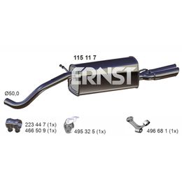 Ernst Endschalld&auml;mpfer 115117 f&uuml;r SEAT