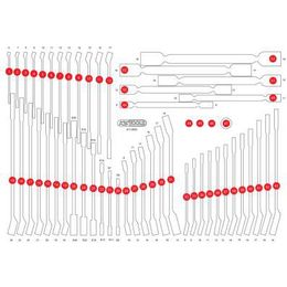 KS Tools Schaumstoffeinlage, Sortimentskasten 811005397