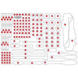 KS Tools Schaumstoffeinlage, Sortimentskasten 811015997
