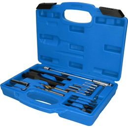 Brilliant Tools Demontagewerkzeugsatz, Gl&uuml;hkerze Gl&uuml;hkerzen-Ausbau- und Gewinde-Reparatur-Satz, 16-tlg. BT561030
