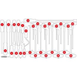 KS Tools Schaumstoffeinlage, Sortimentskasten 813002897