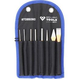 Brilliant Tools Durchtreiber-Satz Mei&szlig;el und Splintentreiber / Durchtreiber-Satz, 8-tlg bt085060
